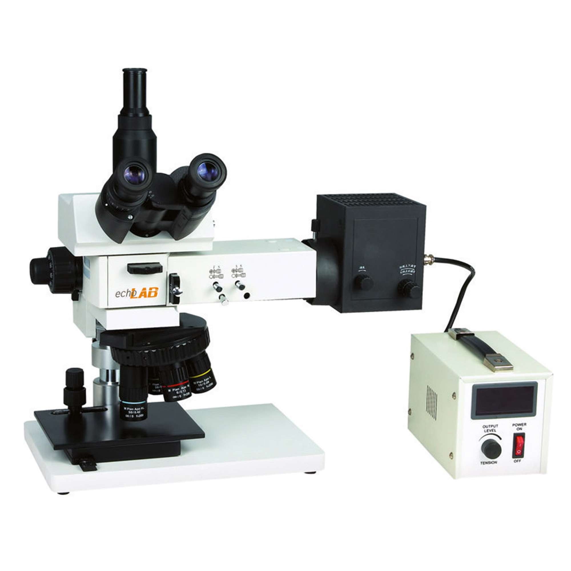 Upright material science microscopes double layer mechanical stage 190